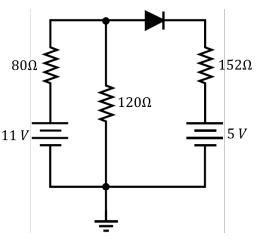 Solved If the diode is ideal, what is the operating point? | Chegg.com