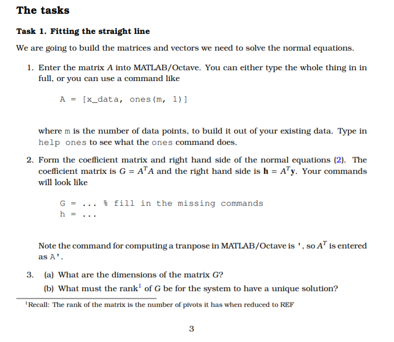 In this assignment you are going to use MATLAB or | Chegg.com