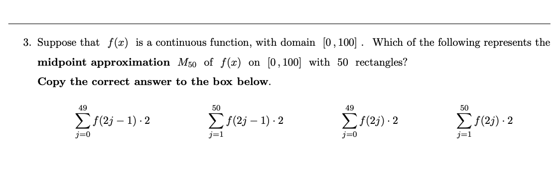Solved Suppose that f(x) ﻿is a continuous function, with | Chegg.com