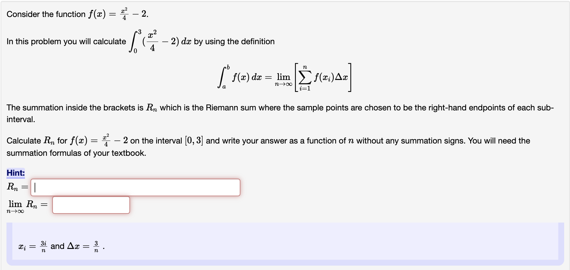 Solved Consider the function f(x) = 22 = - 2. 3 In this | Chegg.com