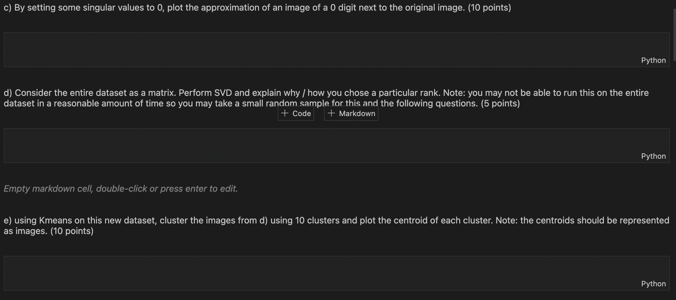 Solved a) Fetch the "mnist_784" data and store is as a . csv | Chegg.com