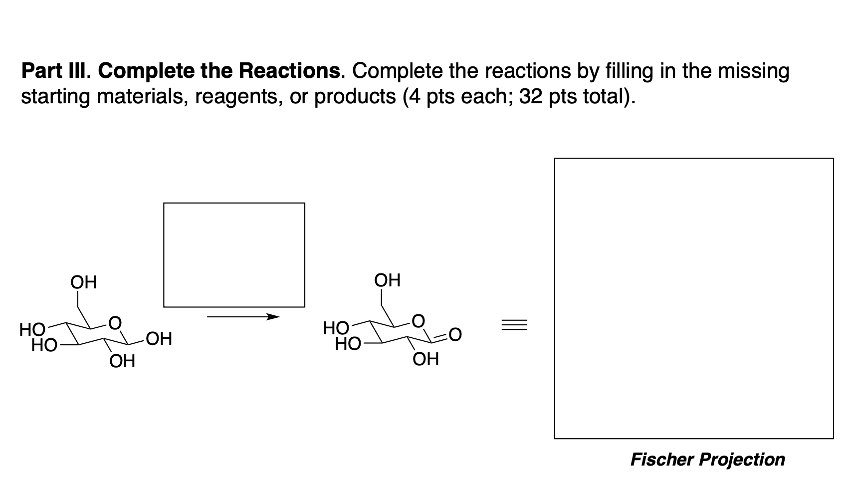 Solved Part III. Complete the Reactions. Complete the | Chegg.com