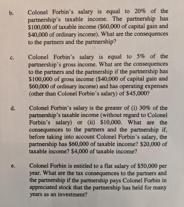 Solved 3. Colonel Forbin and Prince Caspian are equal | Chegg.com