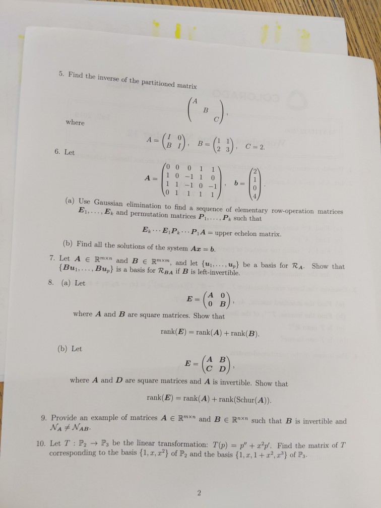 Solved give me solution of all of these not only one or two. | Chegg.com
