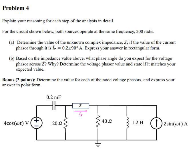 Solved Explain your reasoning for each step of the analysis | Chegg.com