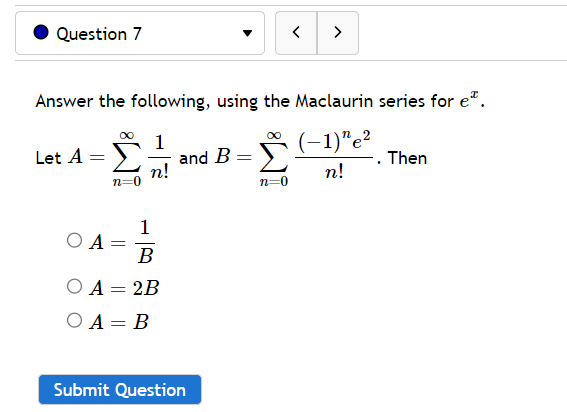 Solved Answer the following, using the Maclaurin series for | Chegg.com