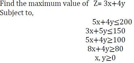 Solved Use excel to find the maximum value using the | Chegg.com