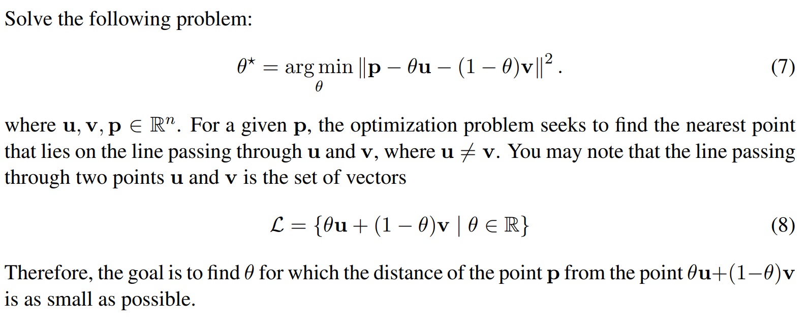 Solved Solve the following problem:\\n\\\\theta | Chegg.com