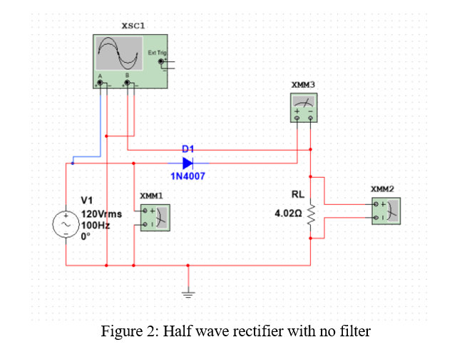 Solved Xsci Ext Trio XMM3 D1 1N4007 XMM2 XMM1 RL 4.020 + V1 | Chegg.com