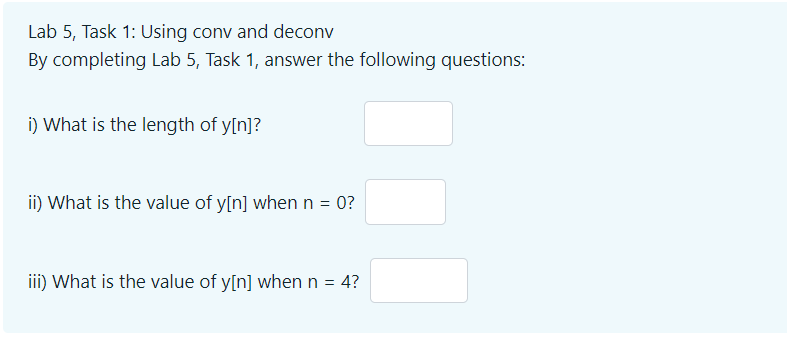 Task 1: Using conv and deconv Consider the two | Chegg.com