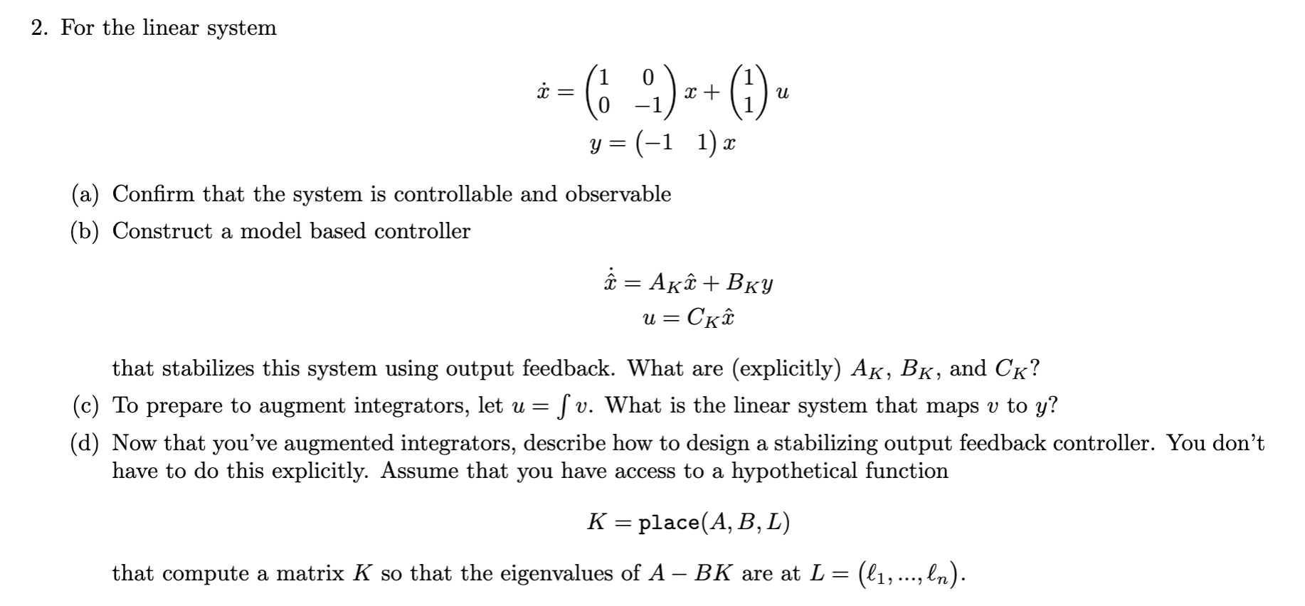 solved-2-for-the-linear-system-x-100-1-x-11-uy-11-x-chegg
