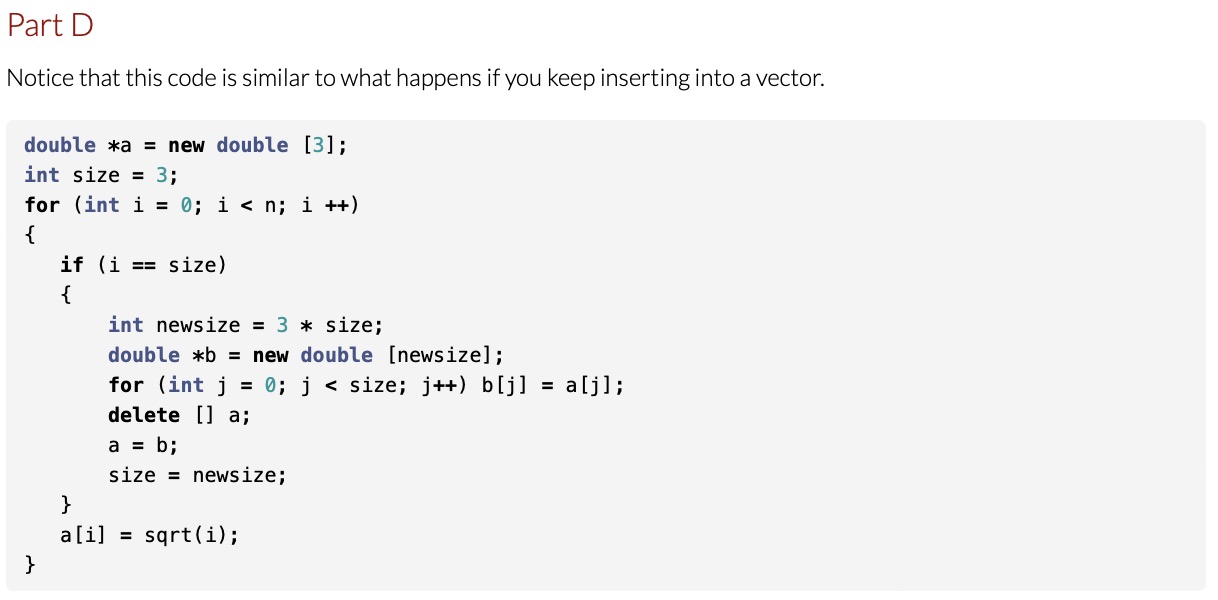In Big-Θ notation, analyze the running time of the | Chegg.com