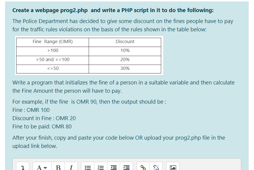 Solved Create A Webpage Prog2php And Write A Php Script In 7111