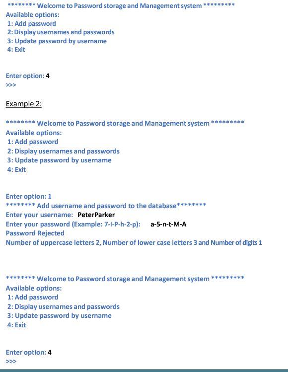 Solved Problem description: Write a python application to | Chegg.com