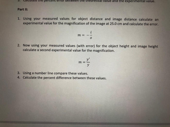 Solved . Caicuilate the percent error between the | Chegg.com