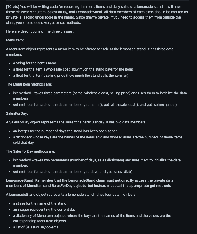 Solved [70 pts] You will be writing code for recording the | Chegg.com