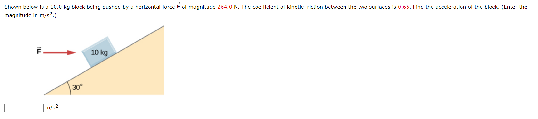 Solved magnitude in m/s2.) m/s2 | Chegg.com