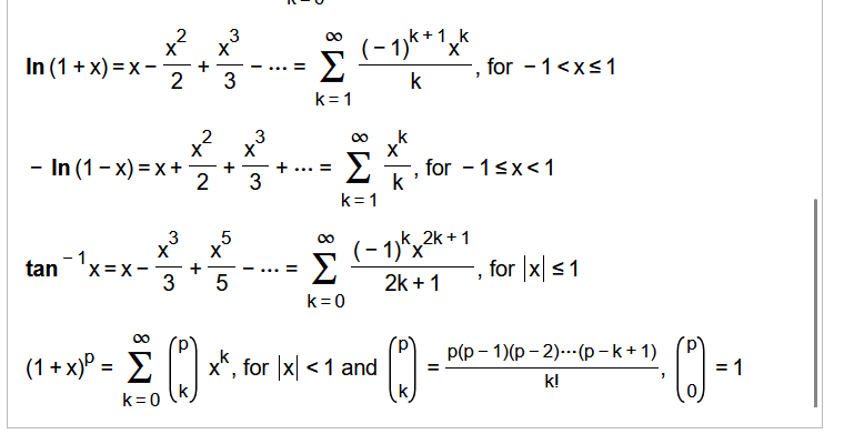 Solved Use the Taylor series shown in the table to find the | Chegg.com