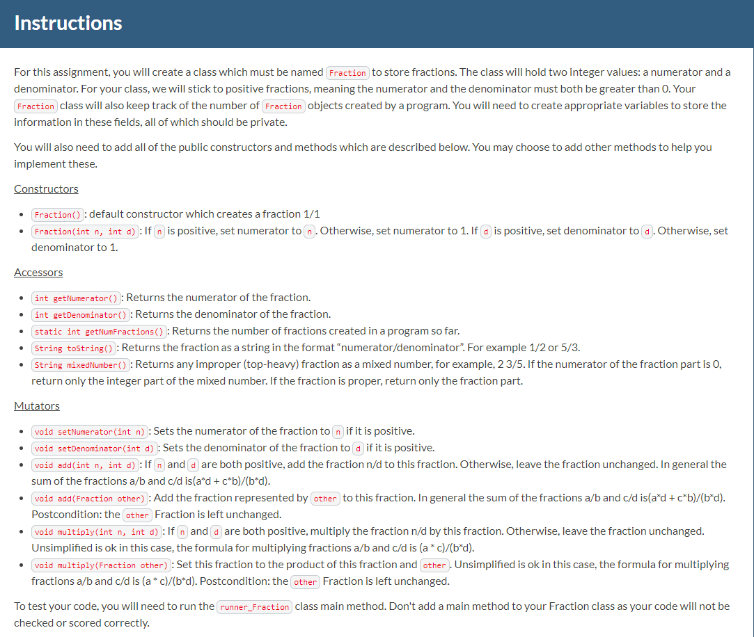 Solved Instructions For this assignment, you will create a | Chegg.com