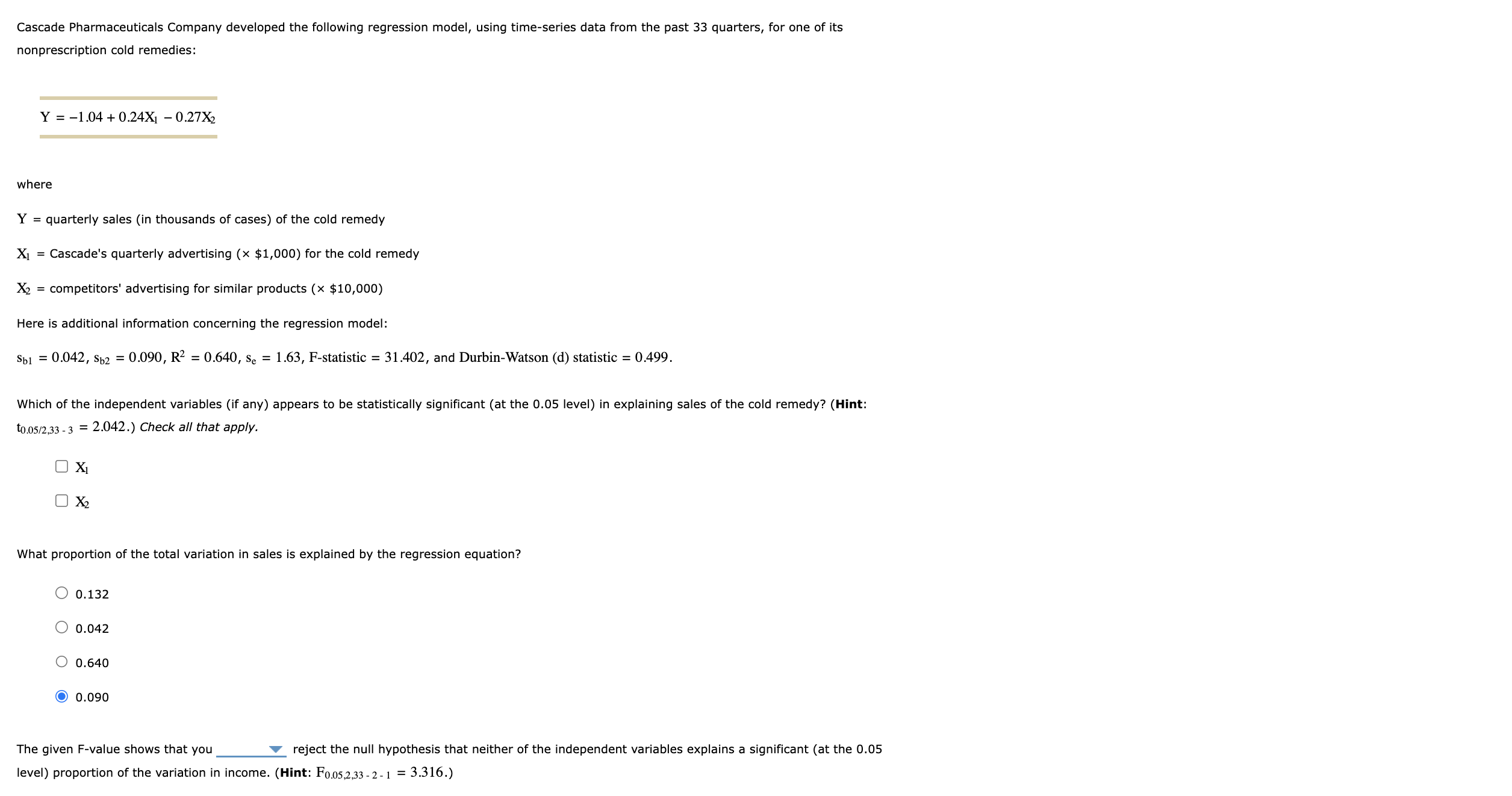 Solved Cascade Pharmaceuticals Company developed the | Chegg.com