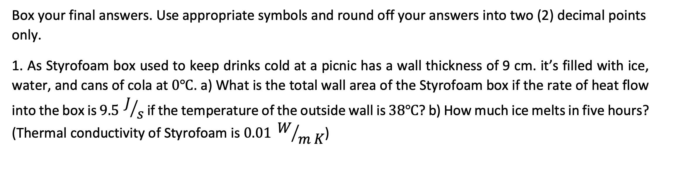Solved Box your final answers. Use appropriate symbols and | Chegg.com
