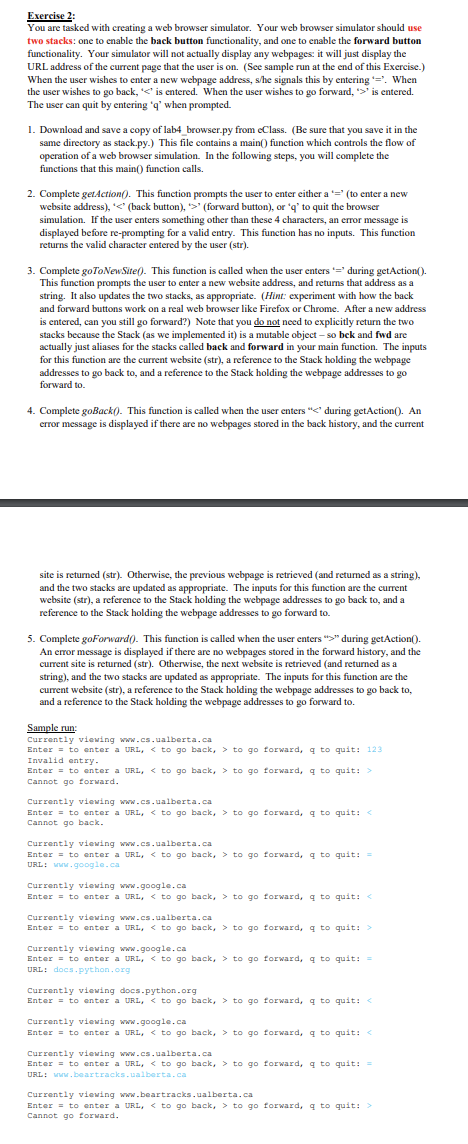 Solved Exercise 2: You are tasked with creating a web | Chegg.com