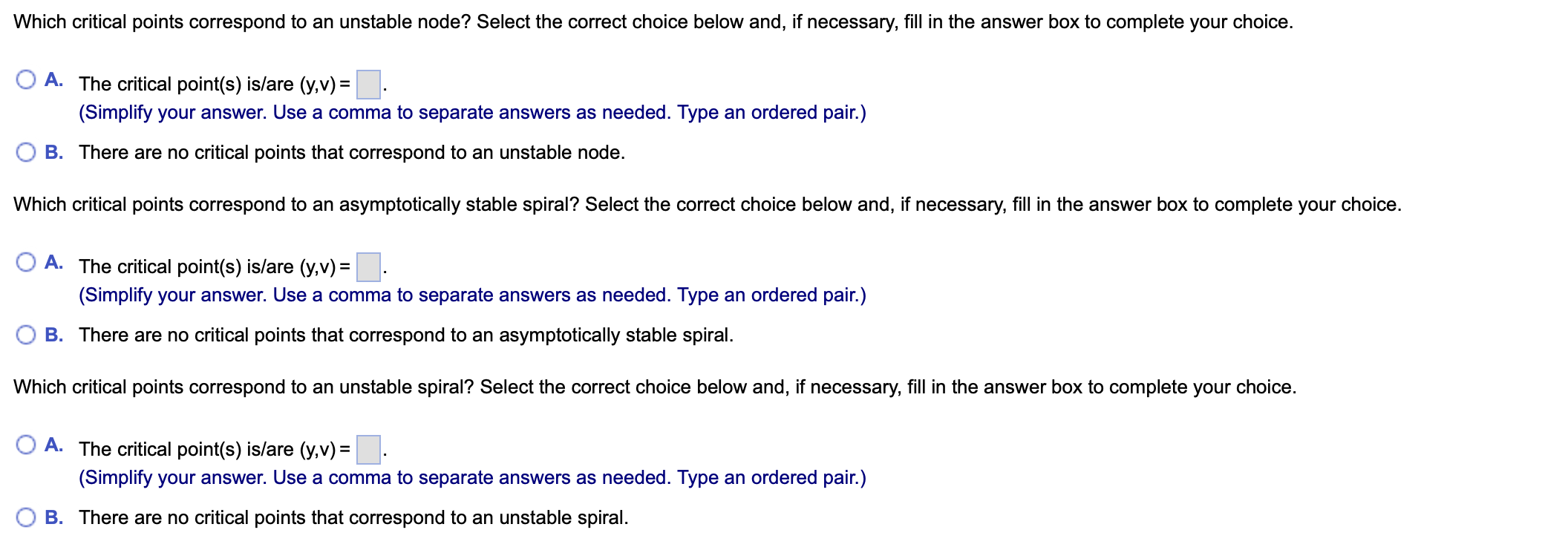 Solved Convert The Given Second Order Equation Into A System 3523