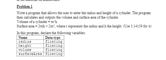 Solved Rules for naming variables and constants: 1. Use | Chegg.com