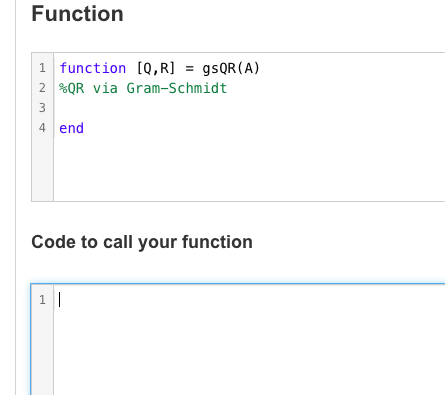 Solved QR factorization via Gram-Schmidt O solutions | Chegg.com