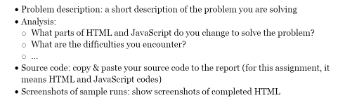 2. PROBLEM 1 You will create JavaScript prevalidation | Chegg.com