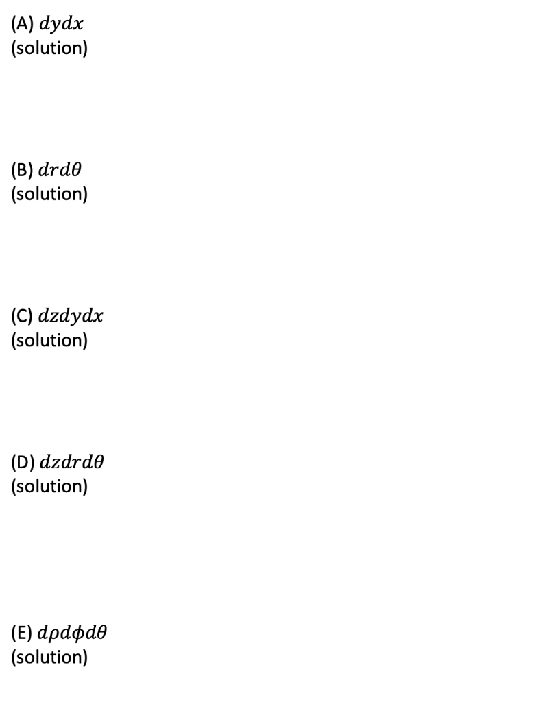 Solved Set Up But Do Not Evaluate An Iterated Integral To 4390