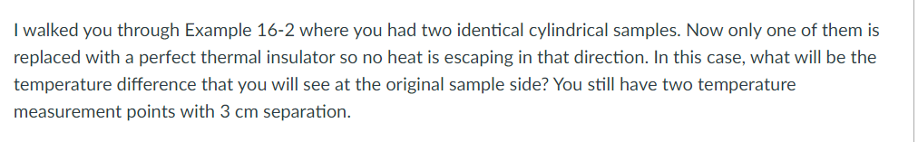 Solved I walked you through Example 16-2 where you had two | Chegg.com