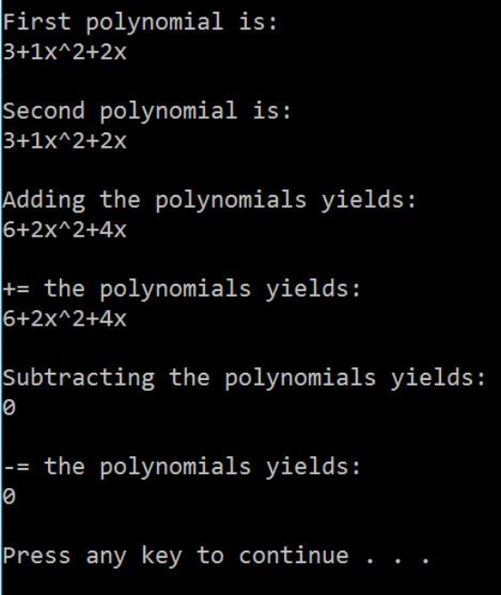 Polynomial_app.cpp #include #include | Chegg.com