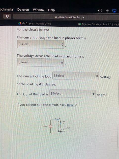 Solved ookmarks Develop Window Help learn.ontariotechu.ca | Chegg.com
