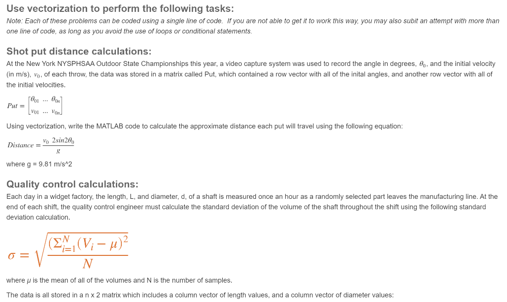 Solved please answer in matlab w comments. This was the | Chegg.com