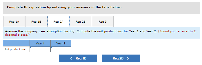 Solved Exercise 4-9 (Static) Variable and Absorption Costing | Chegg.com