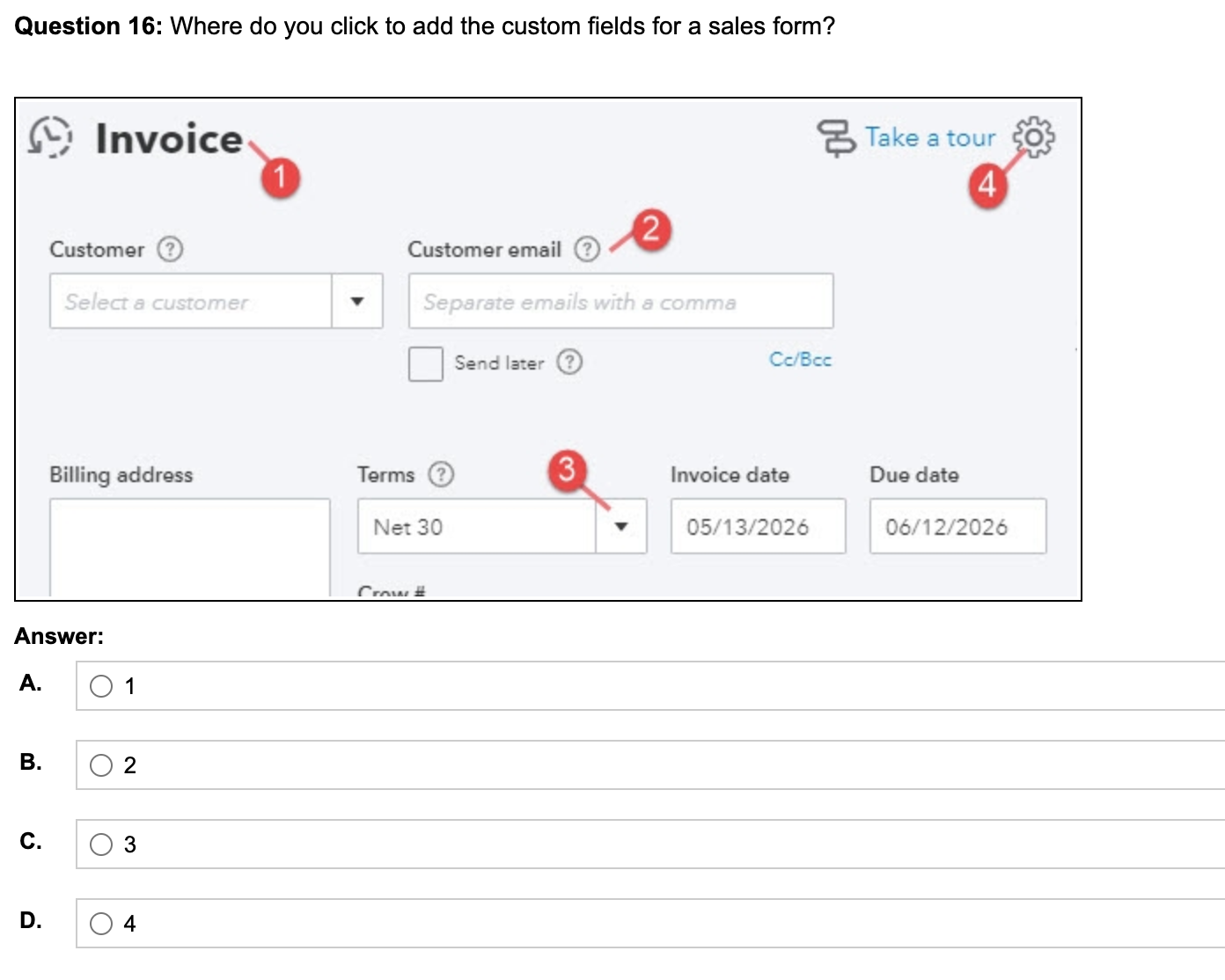 Question 13: Where can you find your Company ID? | Chegg.com