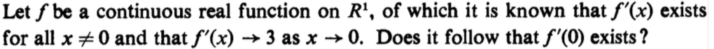 Solved 1. Let f be a continuous real function on R1, of | Chegg.com
