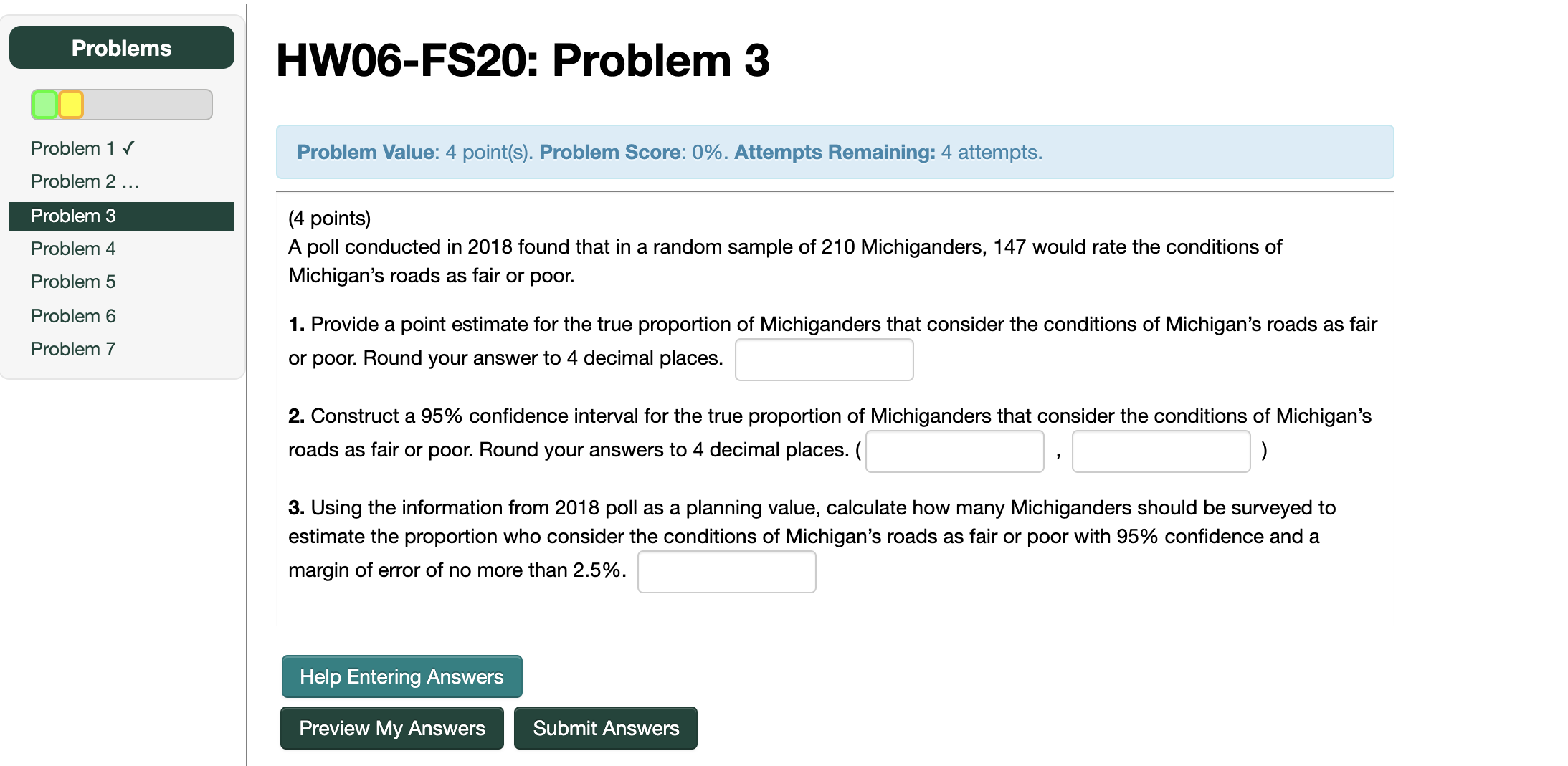 Solved Problems HWOO-FS20: Problem 3 Problem 17 Problem | Chegg.com