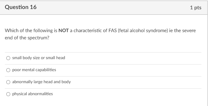 Solved Question 16which Of The Following Is Not A