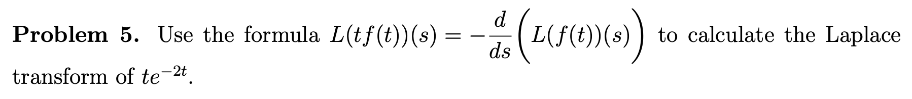 Solved Problem 5. Use the formula | Chegg.com