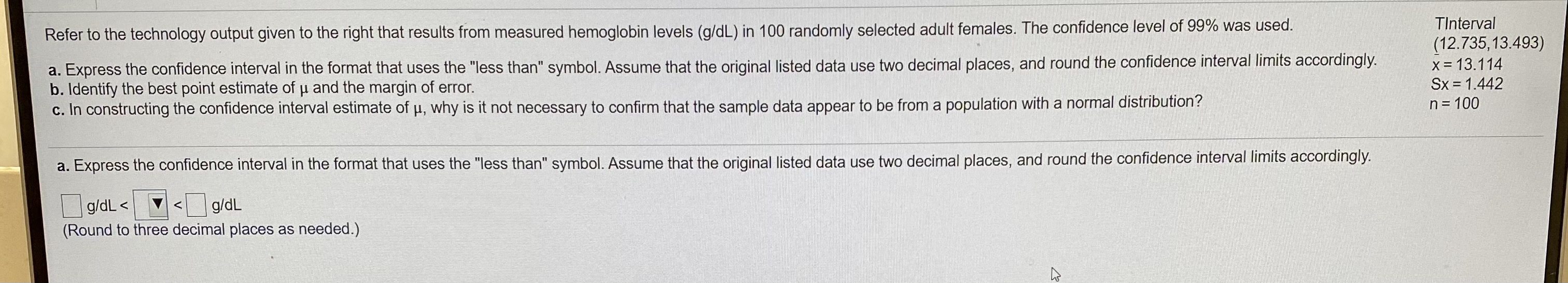 Solved Refer to the technology output given to the right | Chegg.com