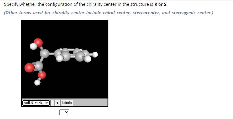 Solved Specify whether the configuration of the chirality | Chegg.com