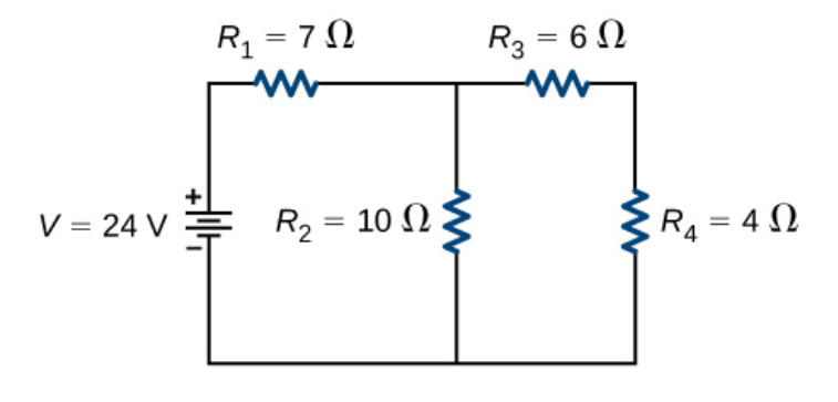 Solved Calculate the current in each resistor of the circuit | Chegg.com
