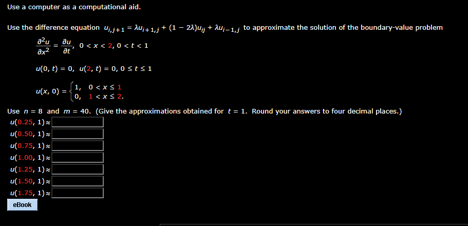 Use a computer as a computational aid. Use the | Chegg.com