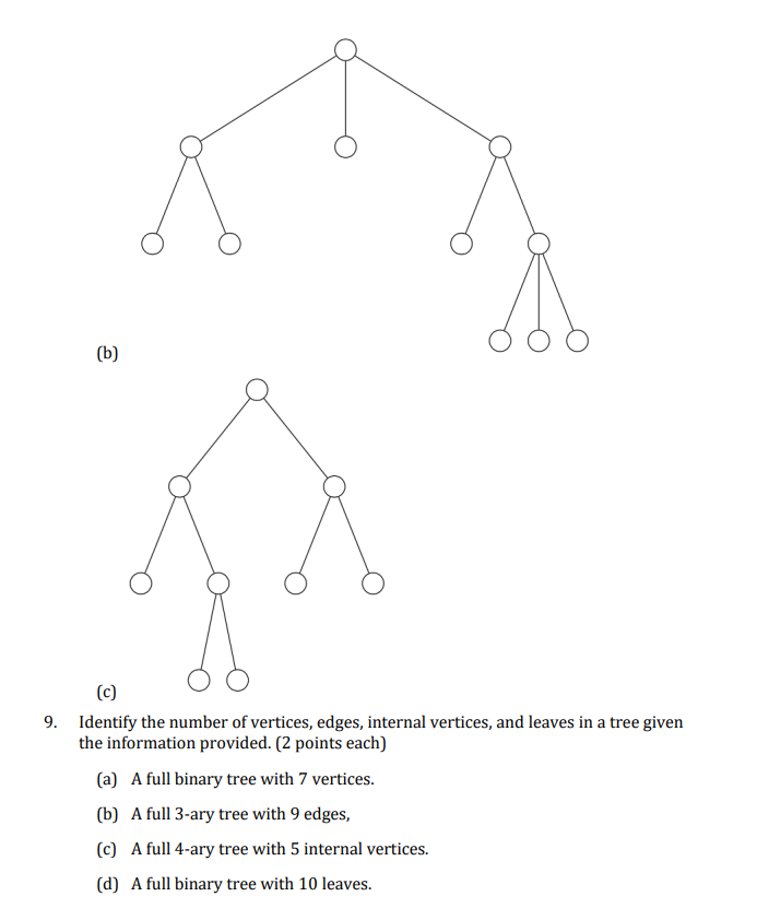 Solved Please post the answers for all 9 questions and their | Chegg.com