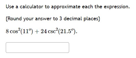 Solved Use a calculator to approximate each the | Chegg.com