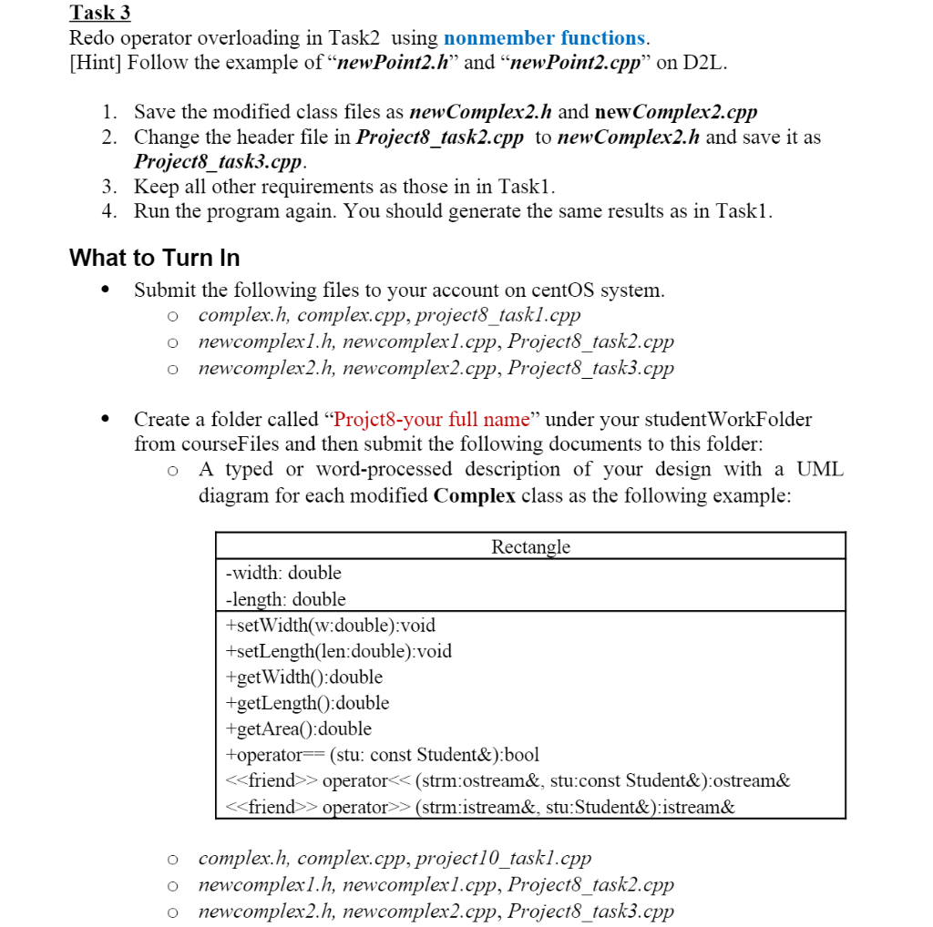 Solved Problem Description: Declare and define a class for a | Chegg.com