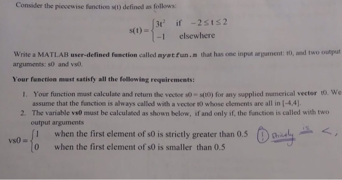 Solved Consider the piecewise function s(t) defined as | Chegg.com