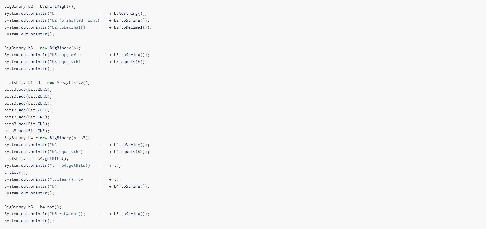 Solved Create an enumeration called Bit that represents the | Chegg.com